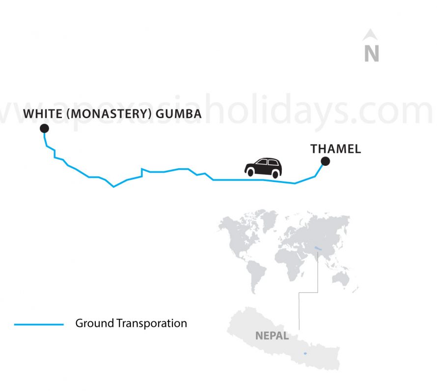 White Gumba Tour - A monastery Tour in Nepal | Apex Asia Holidays